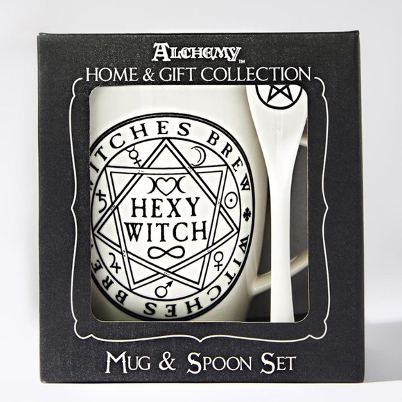 Alchemy Gothic | Kitchen | Alchemy Gothic Hexy Witch Cup Spoon Set ...